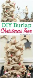 Burlap Tree DIY Home And Holiday Decor (Completed In 10 Minutes Or Less ...