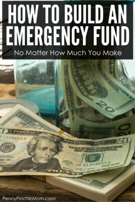 How To Build An Emergency Fund - Penny Pinchin' Mom