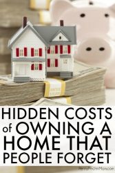 12 Hidden Costs Of Owning A Home - Penny Pinchin' Mom