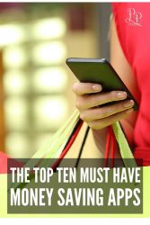My Top Ten Awesome Money Saving Apps!