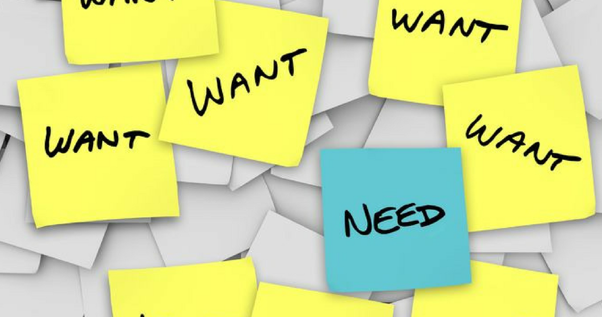 Wants Vs. Needs: How To Make Them Work In Your Budget