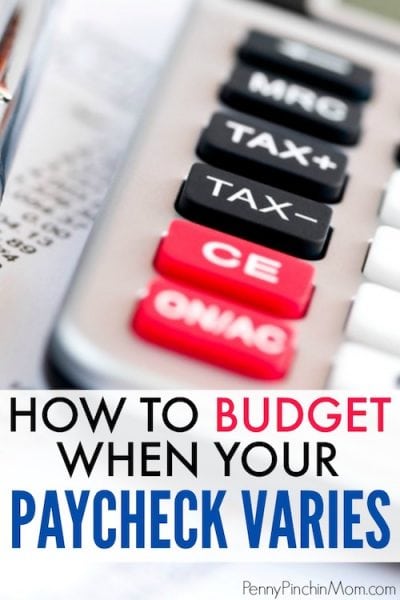 How To Budget With Irregular Income (Handle Income Changes)
