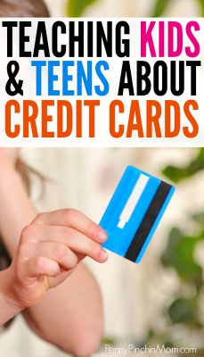 Teaching Teens & Kids About Credit Cards - Penny Pinchin' Mom