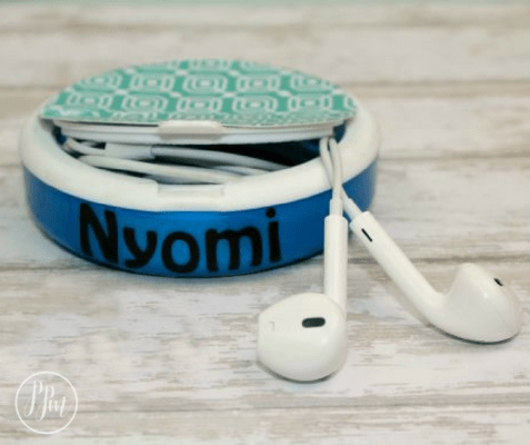 DIY Earbud Storage Container - Penny Pinchin' Mom