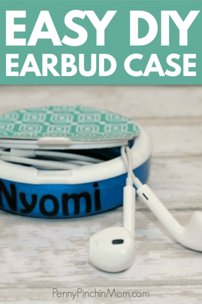 DIY Earbud Storage Container - Penny Pinchin' Mom