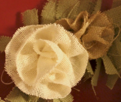 How To Make Burlap Flowers - Penny Pinchin' Mom