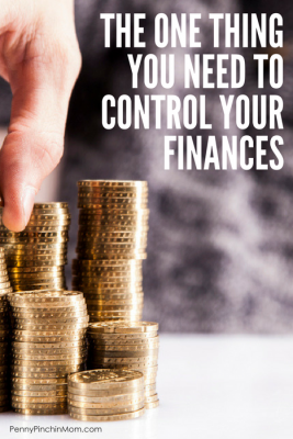 The One Thing You Need to Control Your Finances