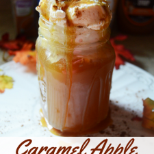 Caramel Apple Floats