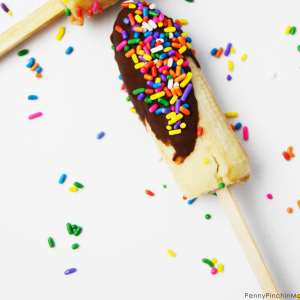 Frozen Banana Pops