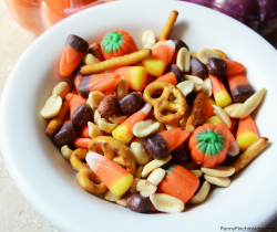 Harvest Party Mix | Simple Fall Treat Idea - Penny Pinchin' Mom
