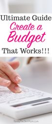 How to Create a Budget
