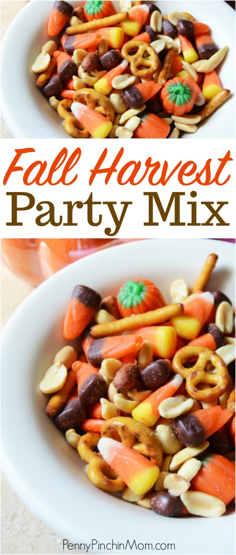 Harvest Party Mix | Simple Fall Treat Idea - Penny Pinchin' Mom