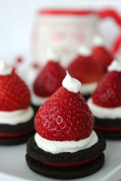 15 Super Cute Santa Inspired Desserts - Penny Pinchin' Mom