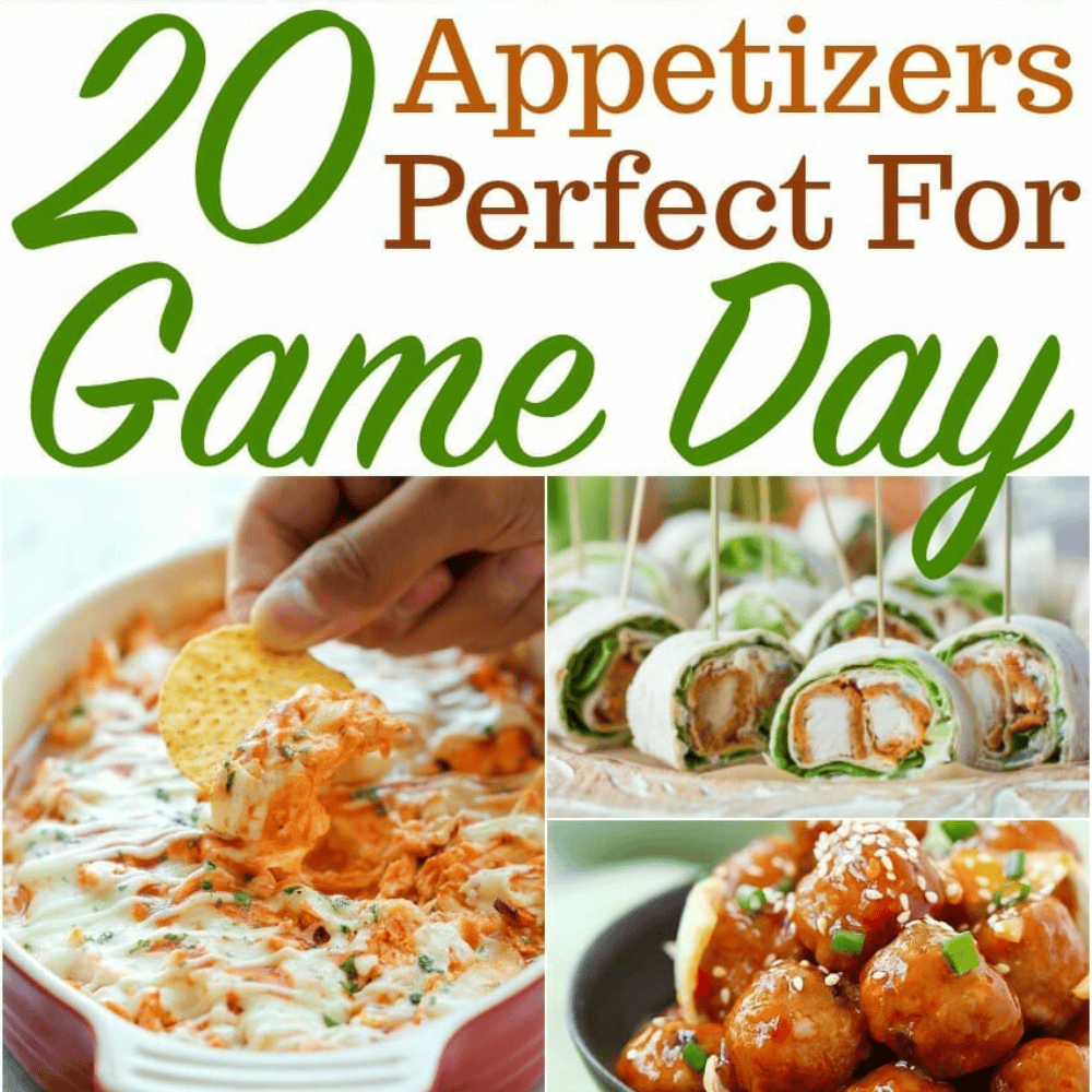20 Appetizers Perfect For Game Day - Penny Pinchin' Mom