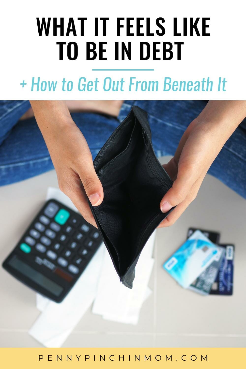What It Feels Like To Be In Debt (And How To Get Out From Beneath It)