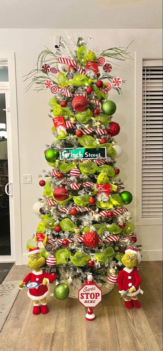 Mean, Green, And Obscenely Festive: Grinch Tree Ideas That'll Steal ...