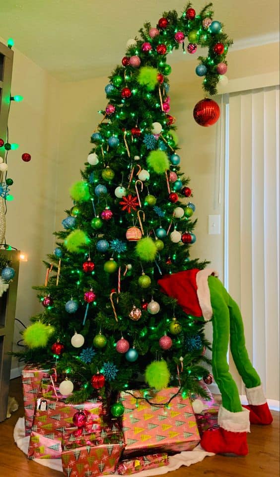 Mean, Green, And Obscenely Festive: Grinch Tree Ideas That'll Steal ...