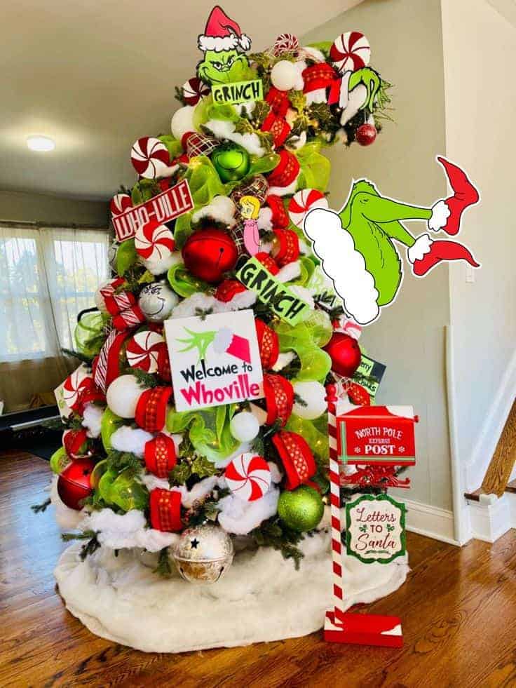 Mean, Green, And Obscenely Festive: Grinch Tree Ideas That'll Steal ...