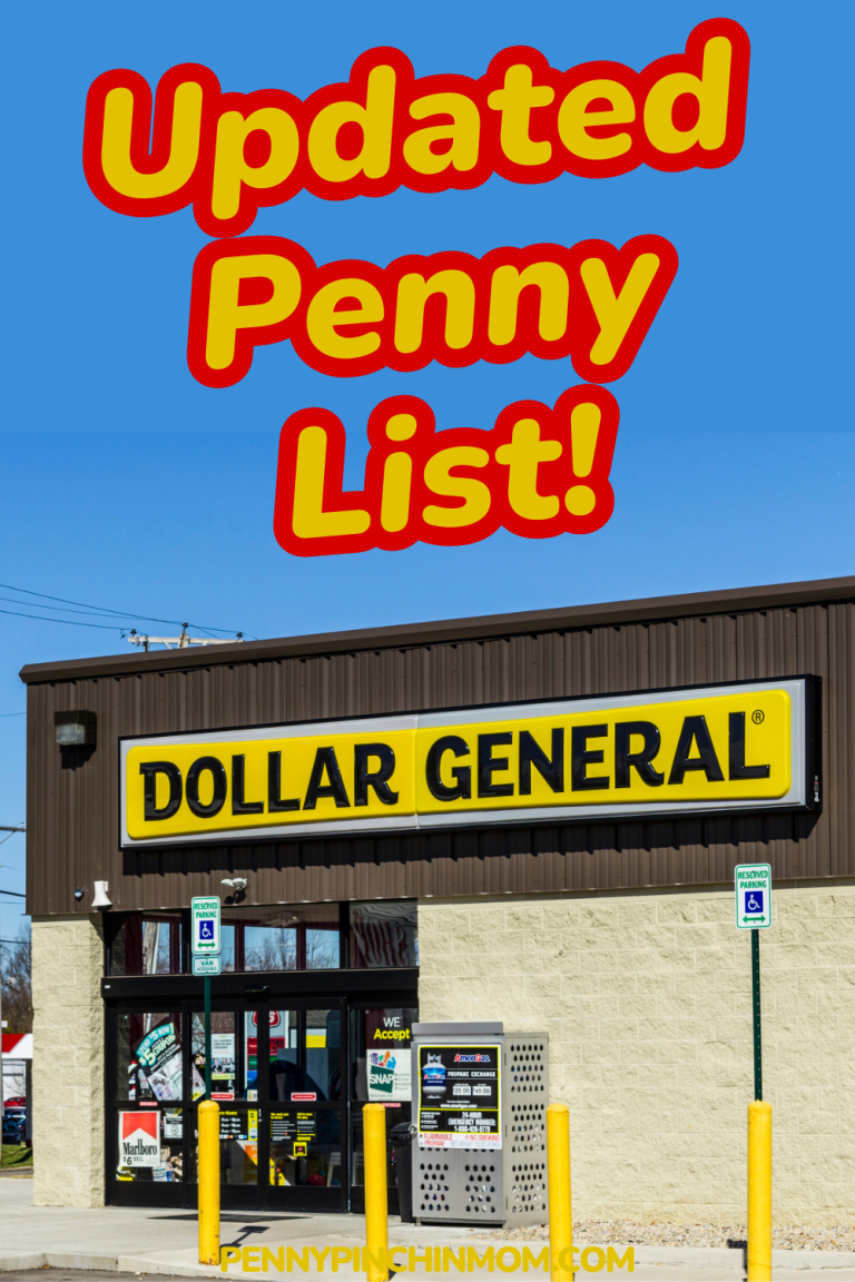 Dollar General Penny List - What's On Sale 12/30/2025?